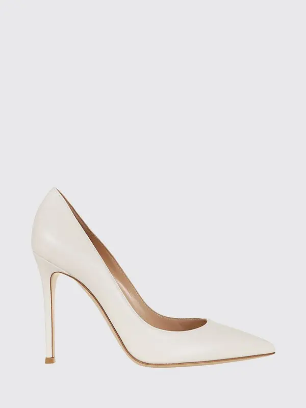 GIANVITO ROSSI Nappa Leather Stiletto Heel Pumps