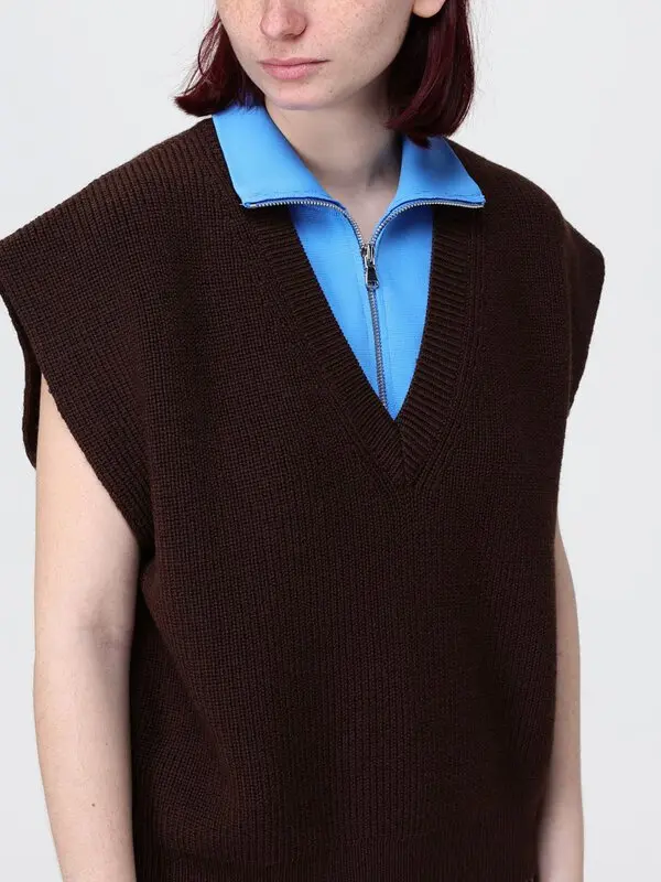 Tibi Bi Wool Blend Vest