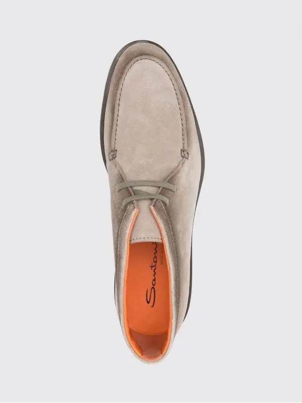 Santoni Suede Ankle Boots