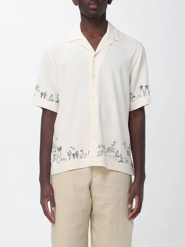 Paul Smith Linen Blend Casual Shirt