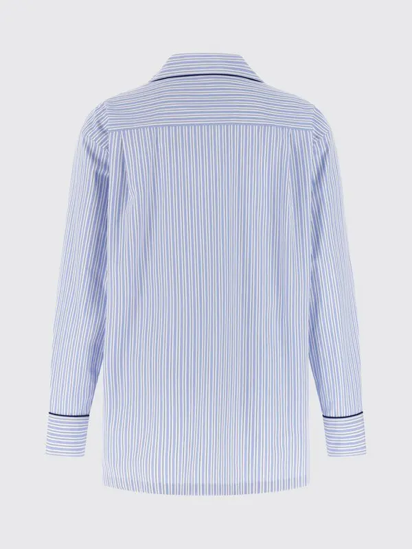 Dolce & Gabbana Striped Cotton And Silk Shirt