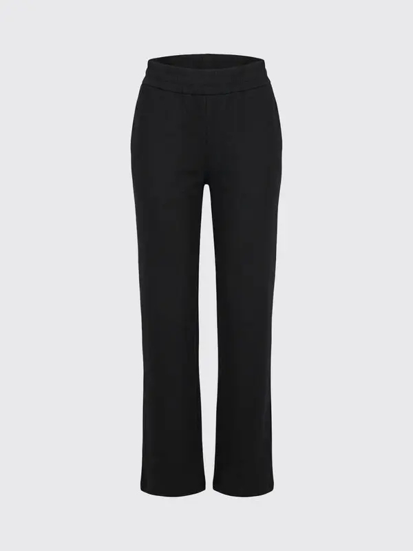 Armani Exchange Wide Leg Trousers - Black