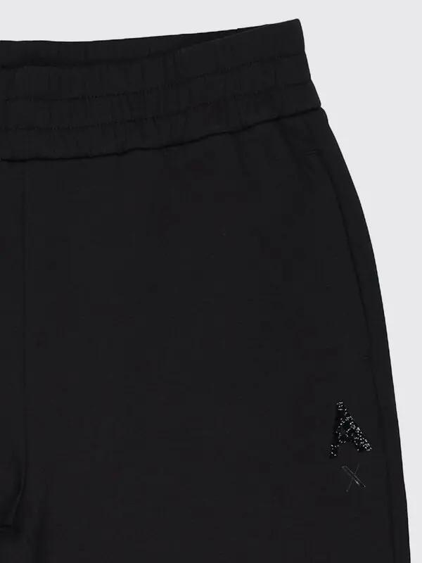 Armani Exchange Wide Leg Trousers - Black