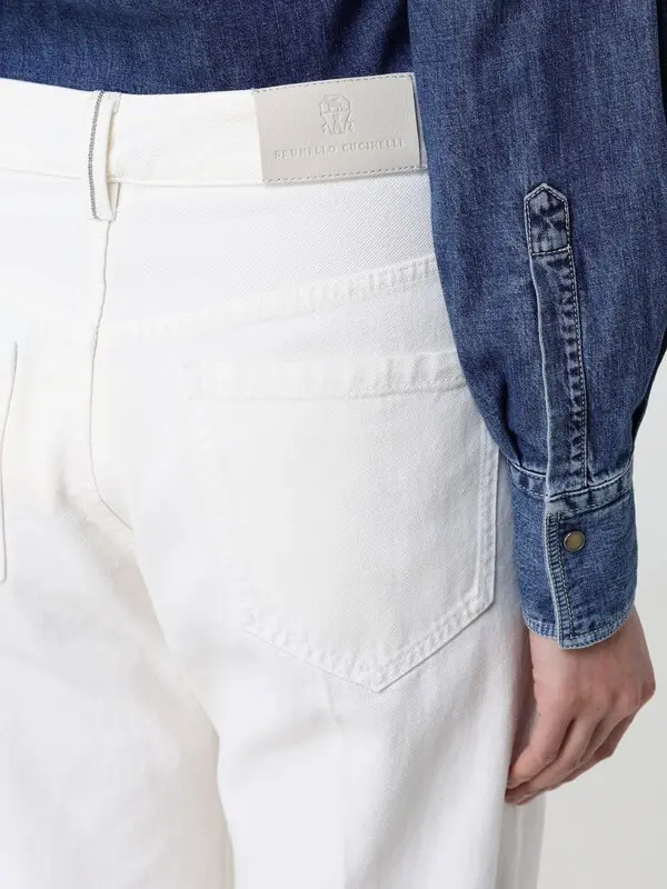 Brunello Cucinelli Jeans Colour - White