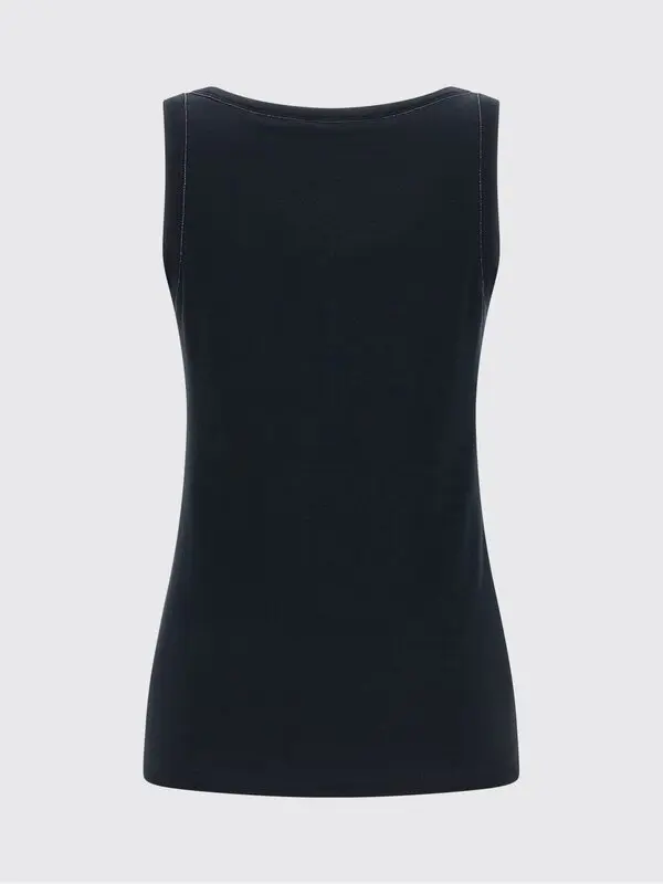 Fabiana Filippi Ribbed Tank Top - Blue