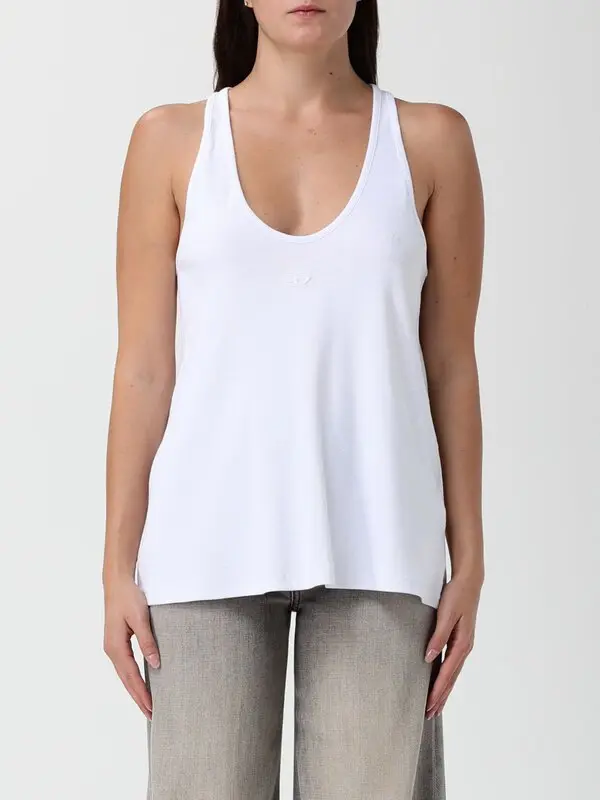 DIESEL® U-neck Tank Top - White