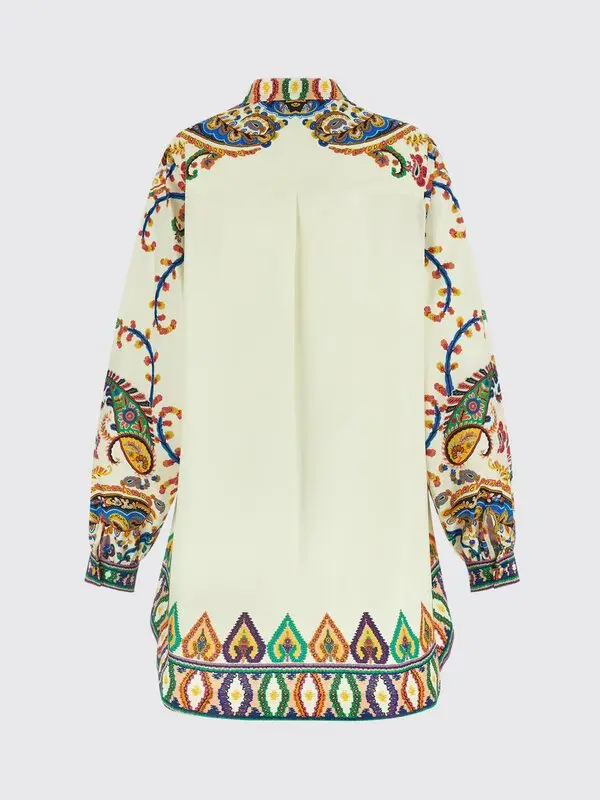Etro Paisley Cotton Tunic Dress