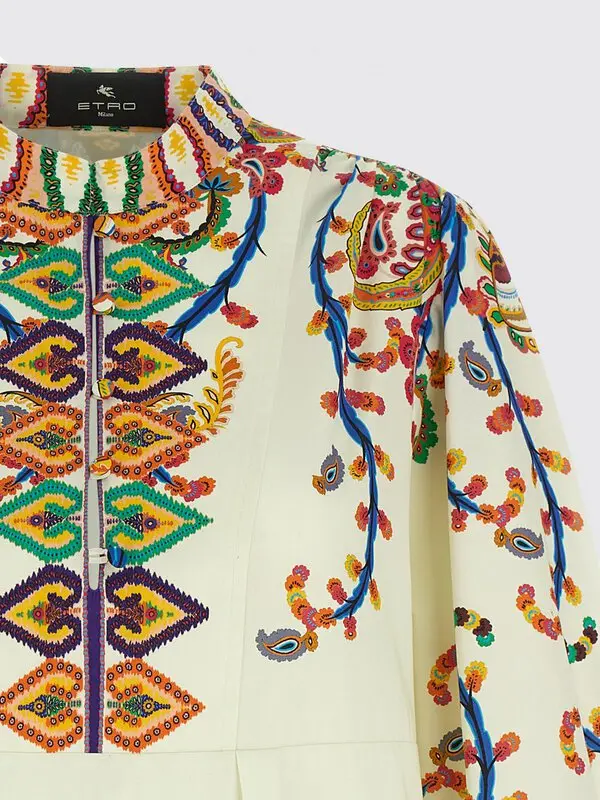 Etro Paisley Cotton Tunic Dress