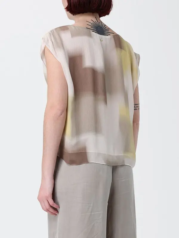 Armani Exchange Abstract Print Blouse