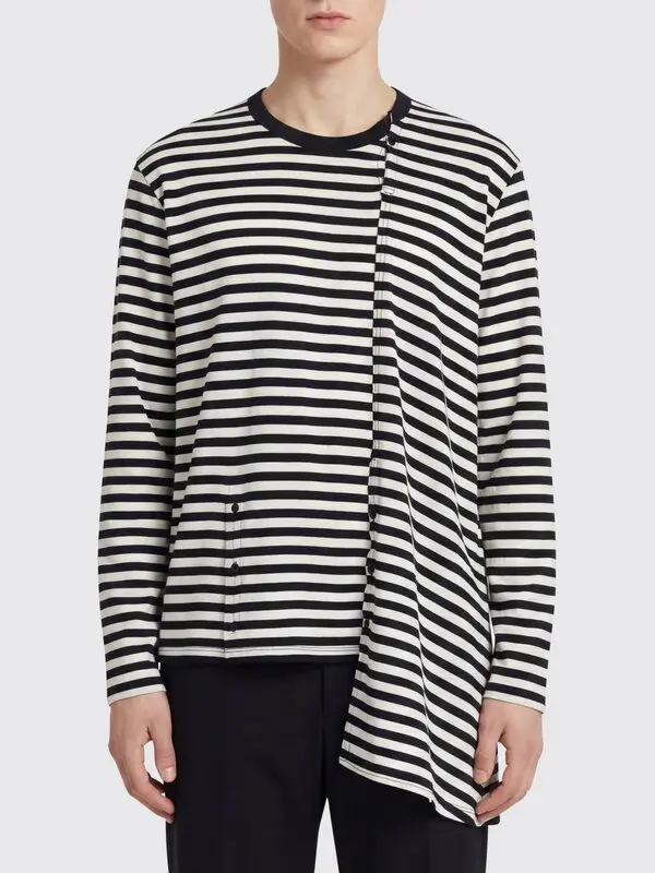 Yohji Yamamoto Striped Cotton Knit