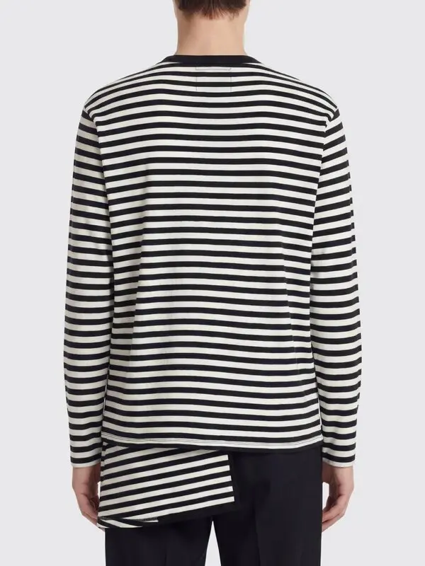 Yohji Yamamoto Striped Cotton Knit