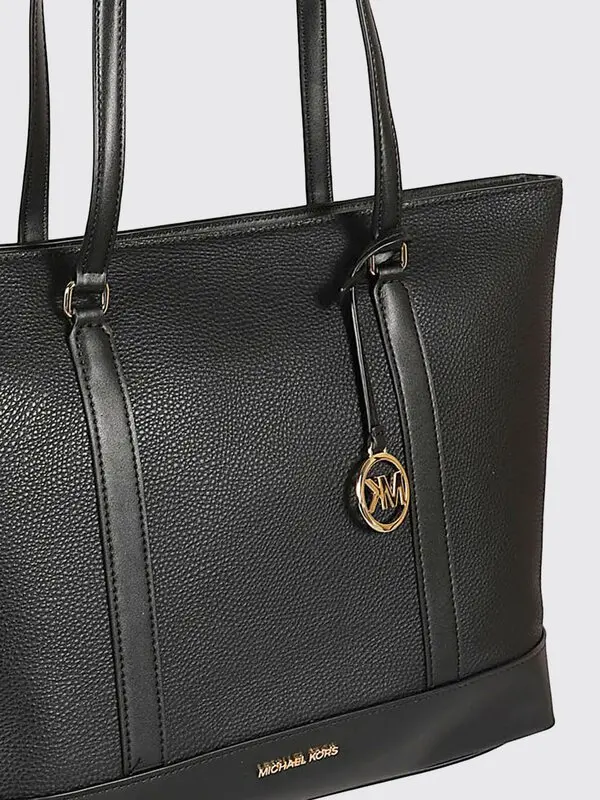 Michael Kors Grained Leather Bag - Black