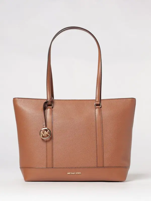 Michael Kors Grained Leather Bag - Brown