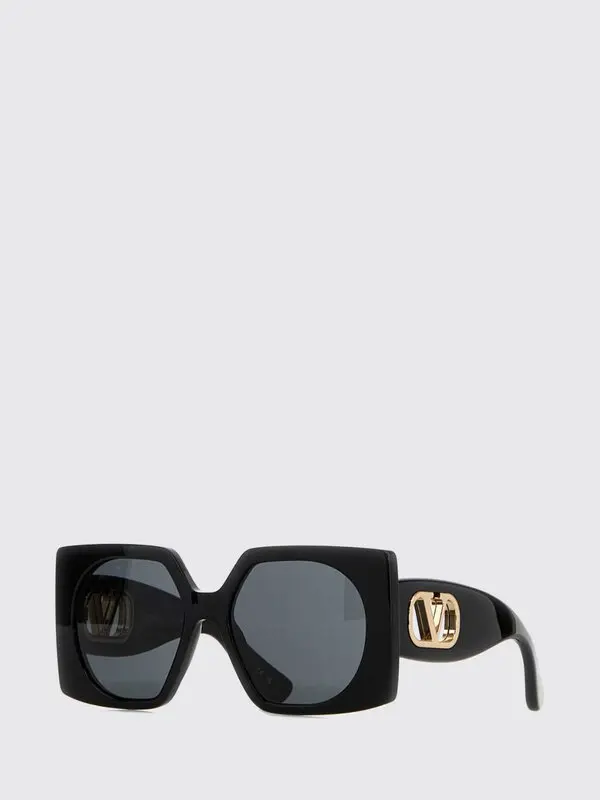 Valentino Garavani Vlogo Signature Square Sunglasses - Black