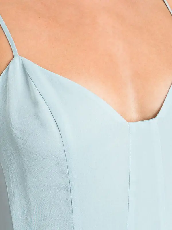 TWINSET Long Dress In Crêpe