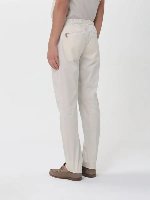 PT TORINO Cotton Blend Stretch Drawstring Trousers