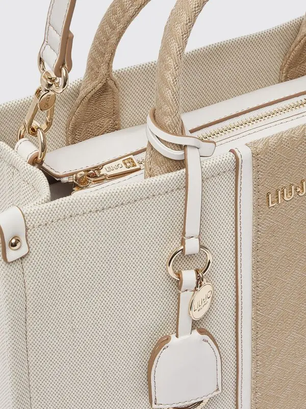 Liu Jo Striped Canvas Bag