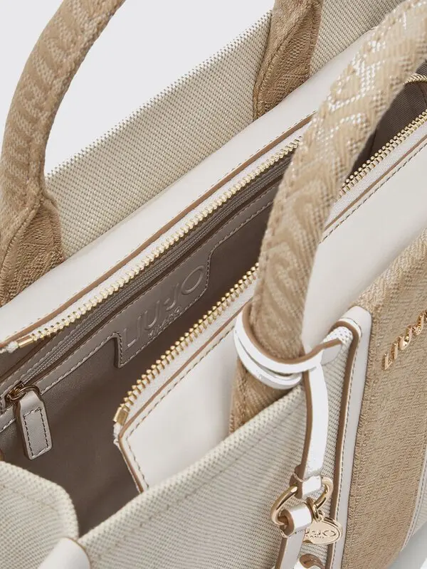 Liu Jo Striped Canvas Bag