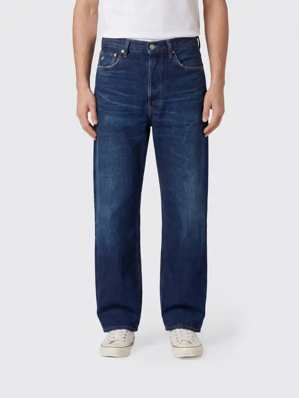 JUNYA WATANABE X LEVI'S Straight Fit Linen Blend Denim Jeans