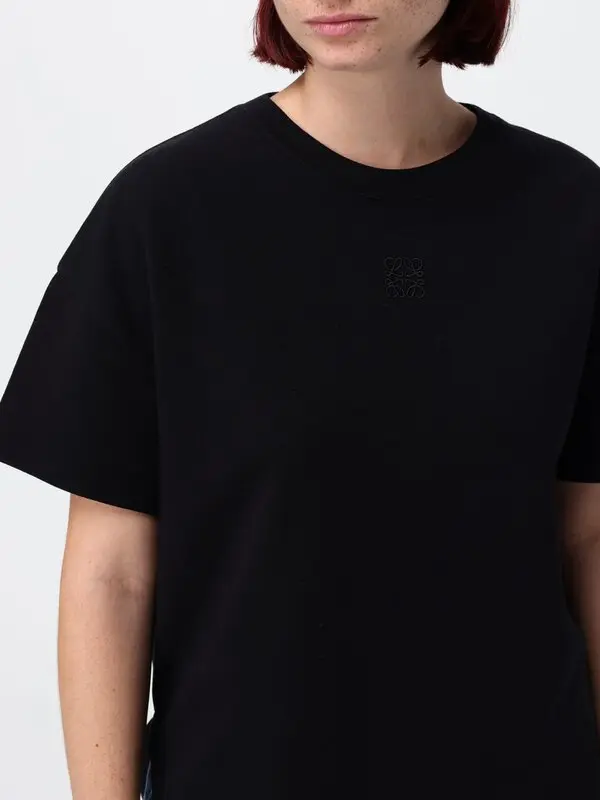 Loewe Asymmetric Cotton Blend T-shirt