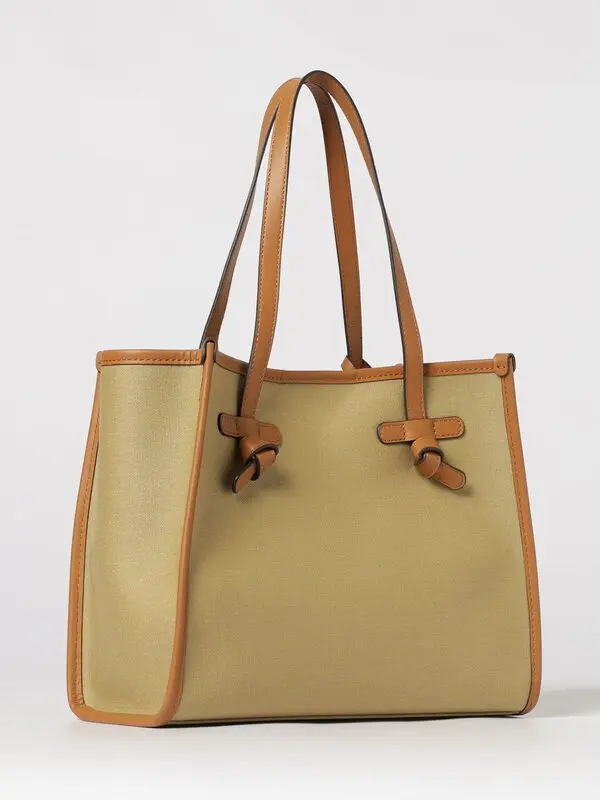GIANNI CHIARINI Marcella Cotton Canvas Bag