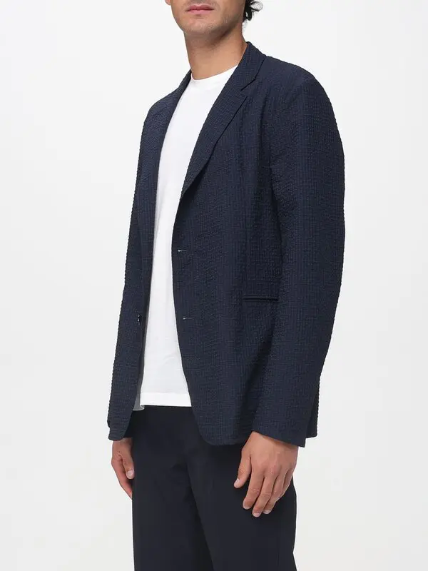 Emporio Armani Single-breasted Polyester Blazer