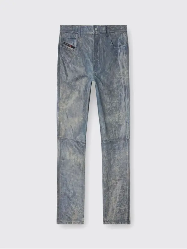 DIESEL® P-vyll-gmbw Leather Effect Trousers