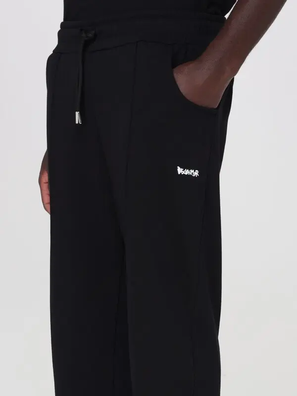 DISCLAIMER Slim Fit Cotton Jogger Pants With Drawstring