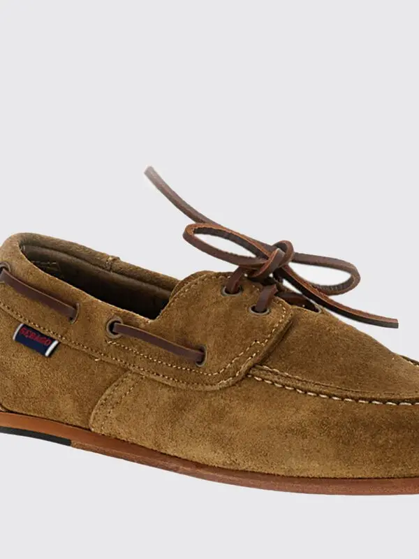 SEBAGO Suede Owen Boat Loafers - Brown