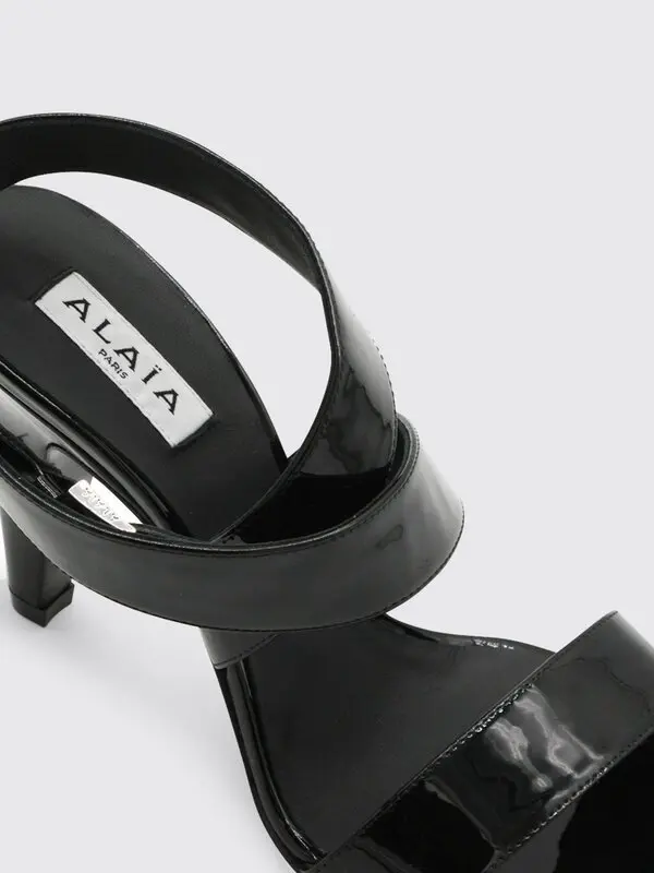 Alaïa Patent Leather Sandal