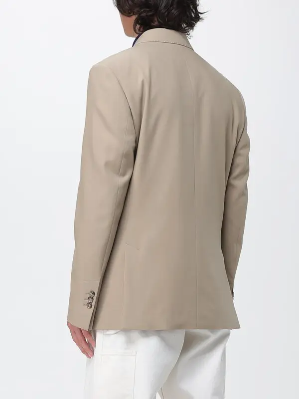 AMI Paris Double-breasted Virgin Wool Blazer