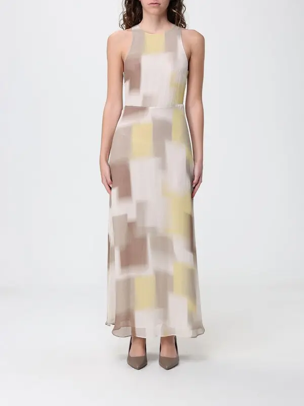 Armani Exchange Printed Maxi Dress