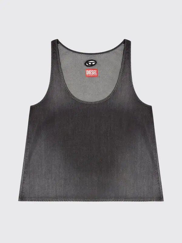 DIESEL® De-misy-s Organic Cotton And Tencel™ Lyocell Top - Black