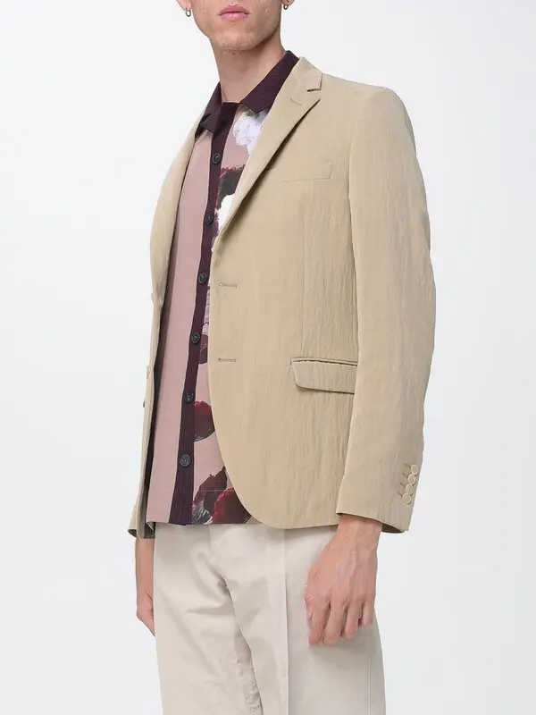 Antonio Marras Single-breasted Lyocell Blazer With Notch Lapels