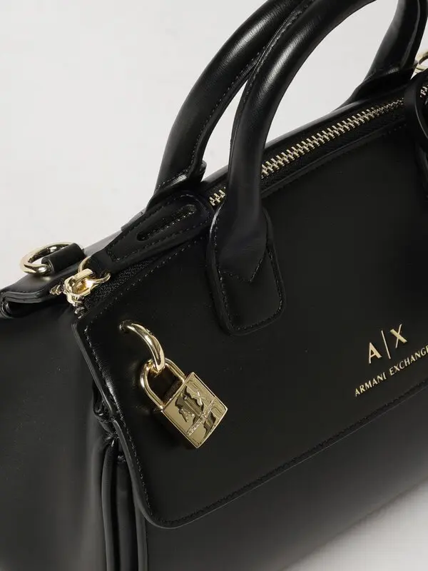 Armani Exchange Top Handle Bag - Black