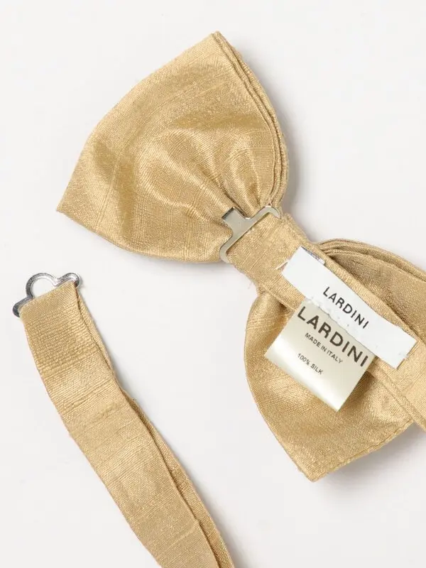 LARDINI Tie Colour - Beige