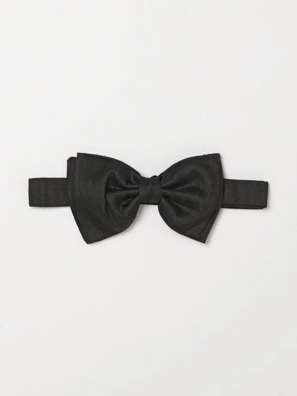 LARDINI Tie Colour - Black