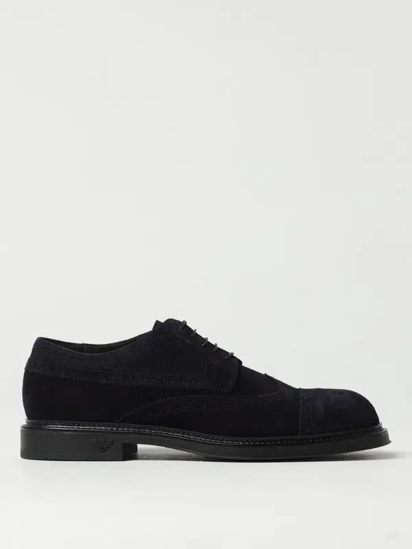 Emporio Armani Brogue Shoes - Blue