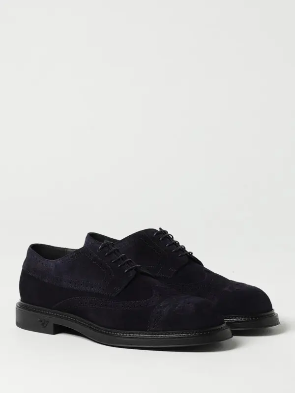 Emporio Armani Brogue Shoes - Blue
