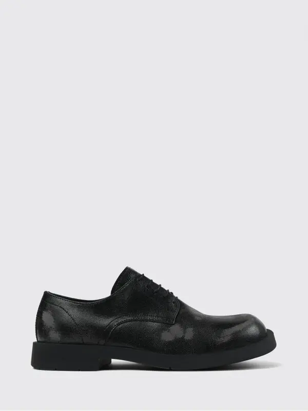 Camper Mil 1978 Aged Leather Lace Up Derby Shoes