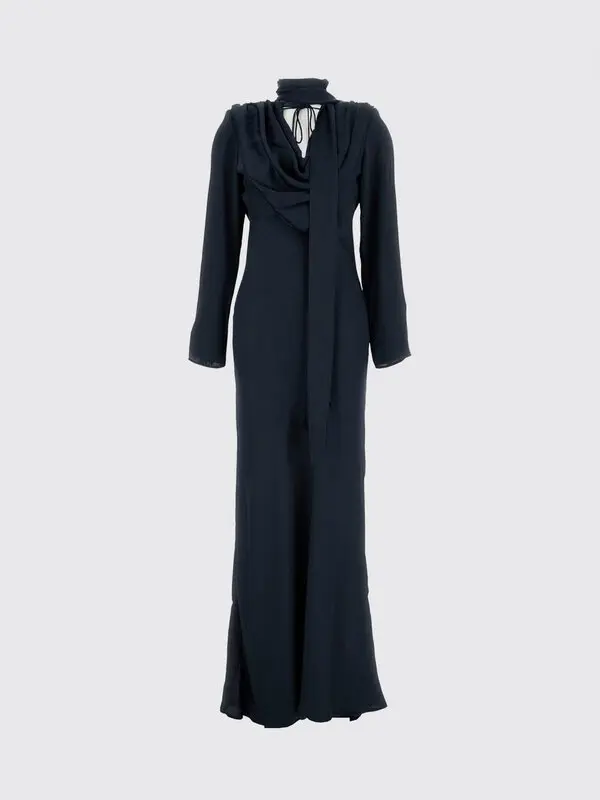 ROTATE BY BIRGER CHRISTENSEN Long Sleeve Maxi Dress