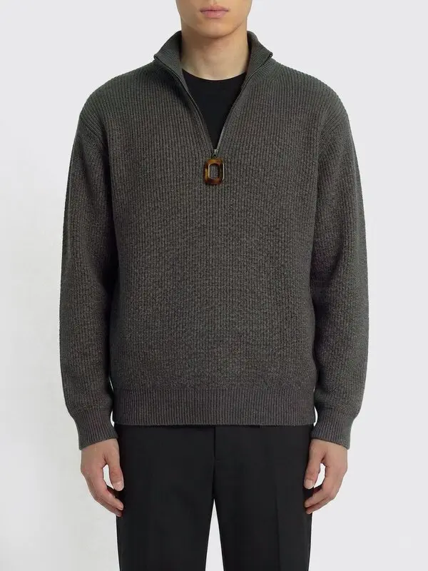 JW Anderson Wool And Cotton Knit - Grey