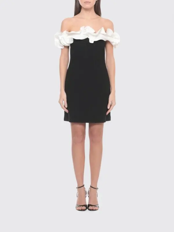 ROTATE BY BIRGER CHRISTENSEN Off-shoulder Ruffled Mini Dress
