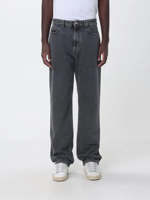 FERRARI Cotton Denim Wide-leg Jeans