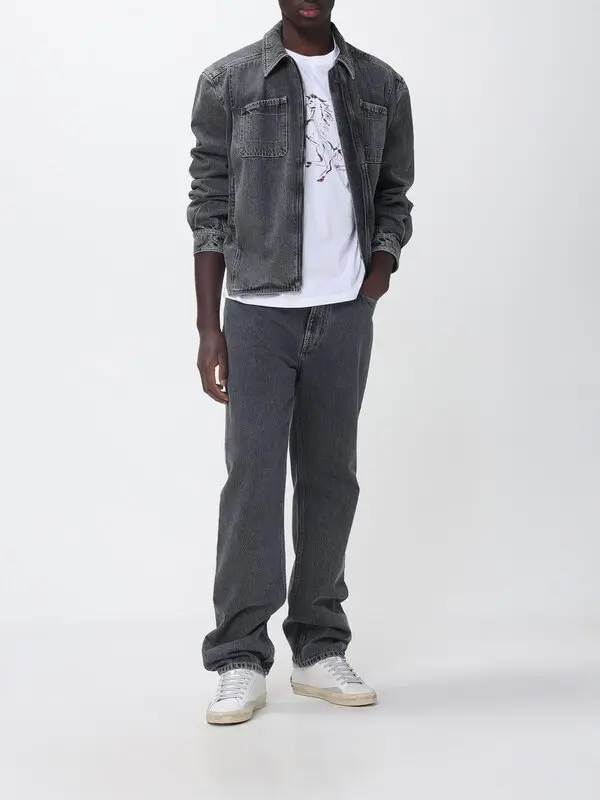 FERRARI Cotton Denim Wide-leg Jeans