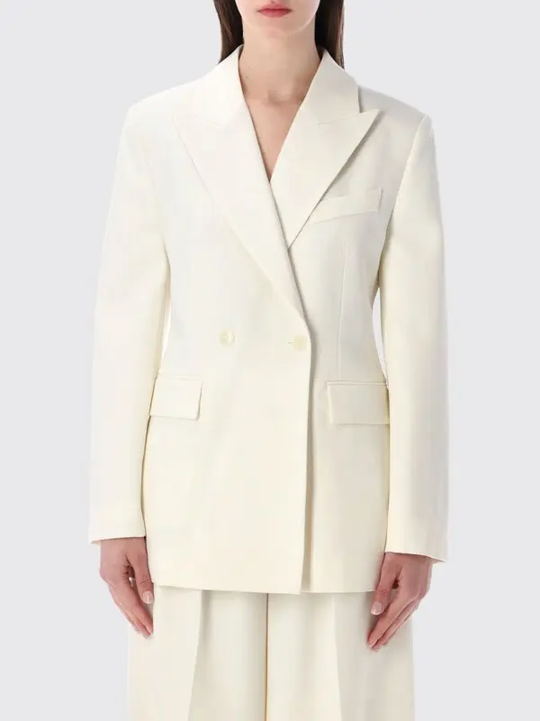ANINE BING Double-breasted Wool Blend Blazer