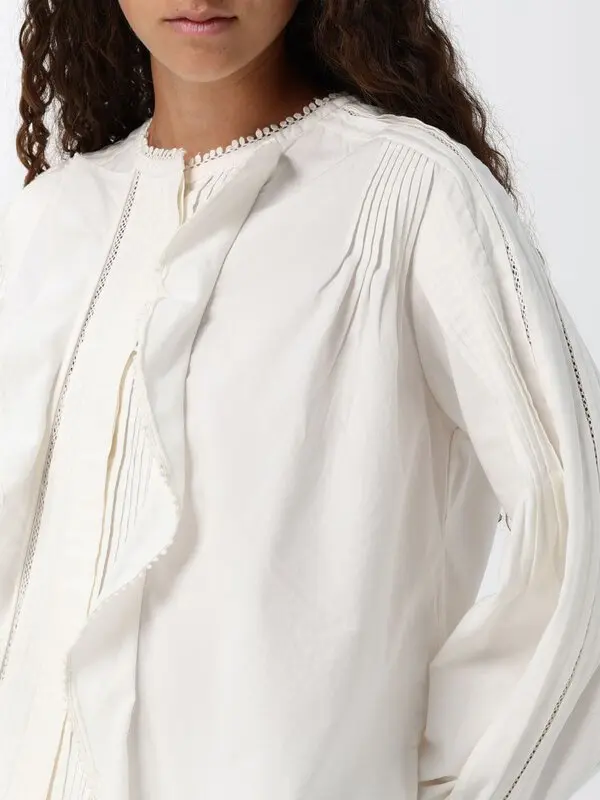Isabel Marant Étoile Cotton Ruffled Blouse