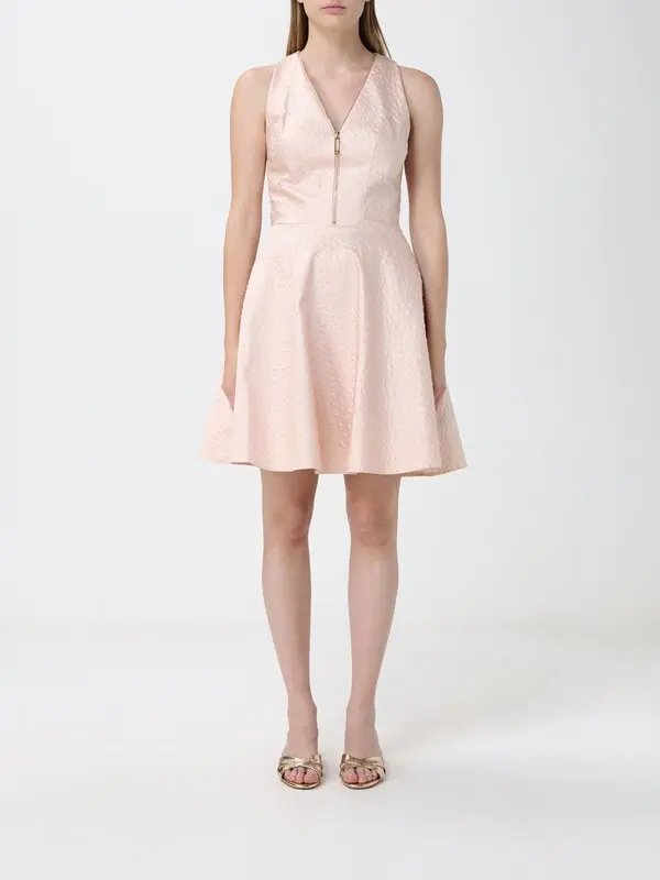 Elisabetta Franchi Textured Taffeta Dress