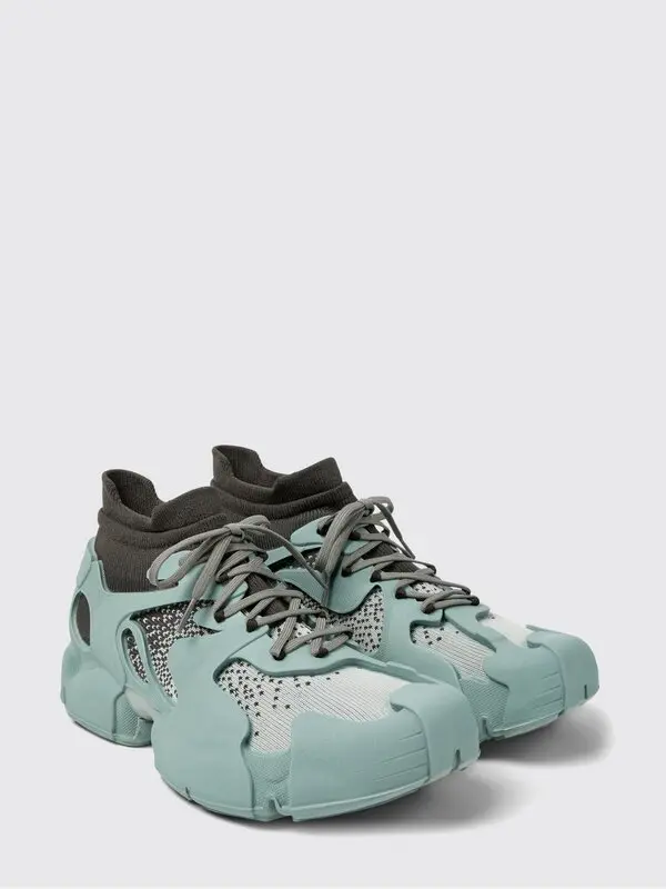 Camper Tossu Recycled Knit Mid-top Sneakers - Grey