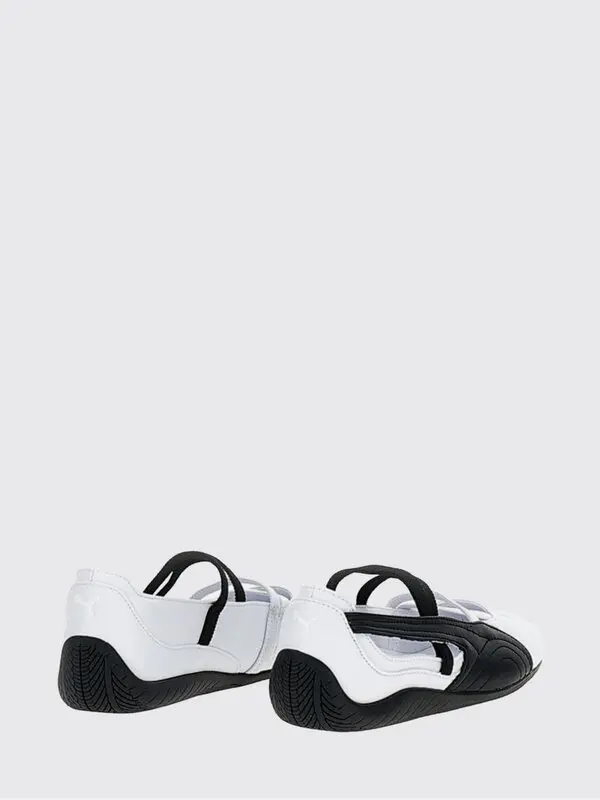 PUMA Speedcat Mary Jane Ballerina Flats In Leather With Rubber Sole